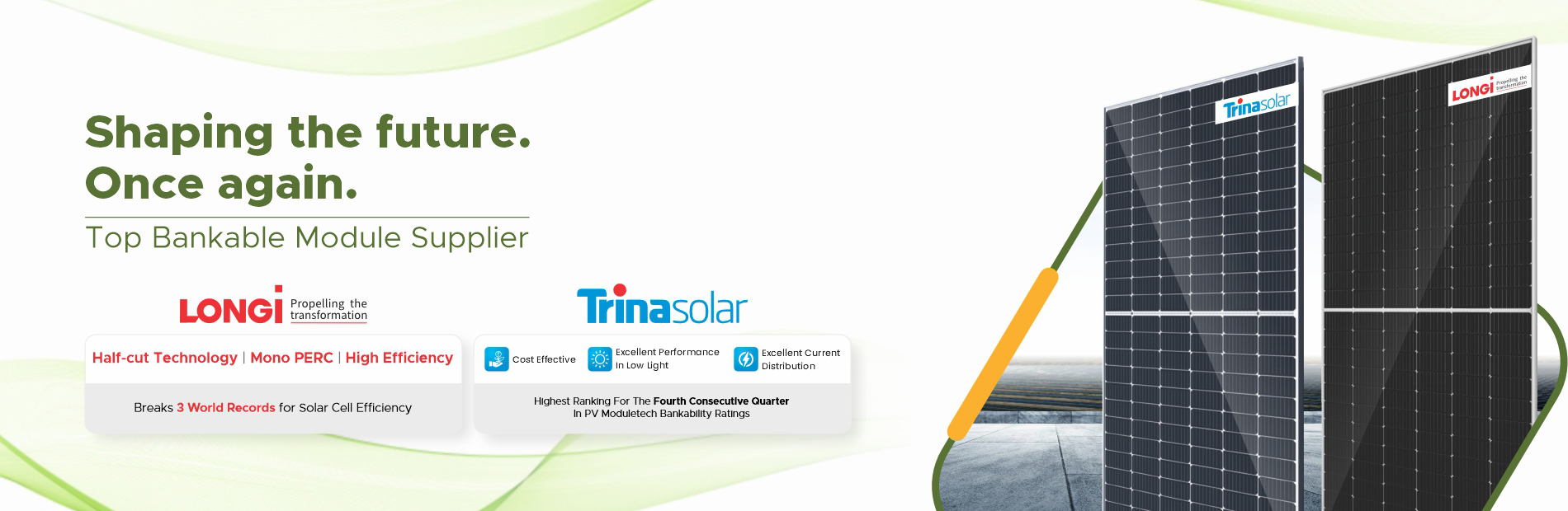 India’s Leading Distributor of Trina, Longi, Saatvik Solar Module/Panel Products in INDIA